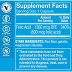 Essential folic acid for pregnancy