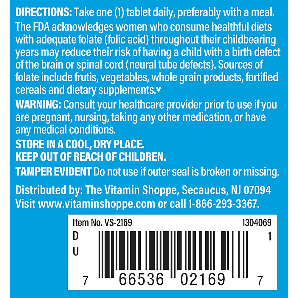 Essential folic acid for pregnancy