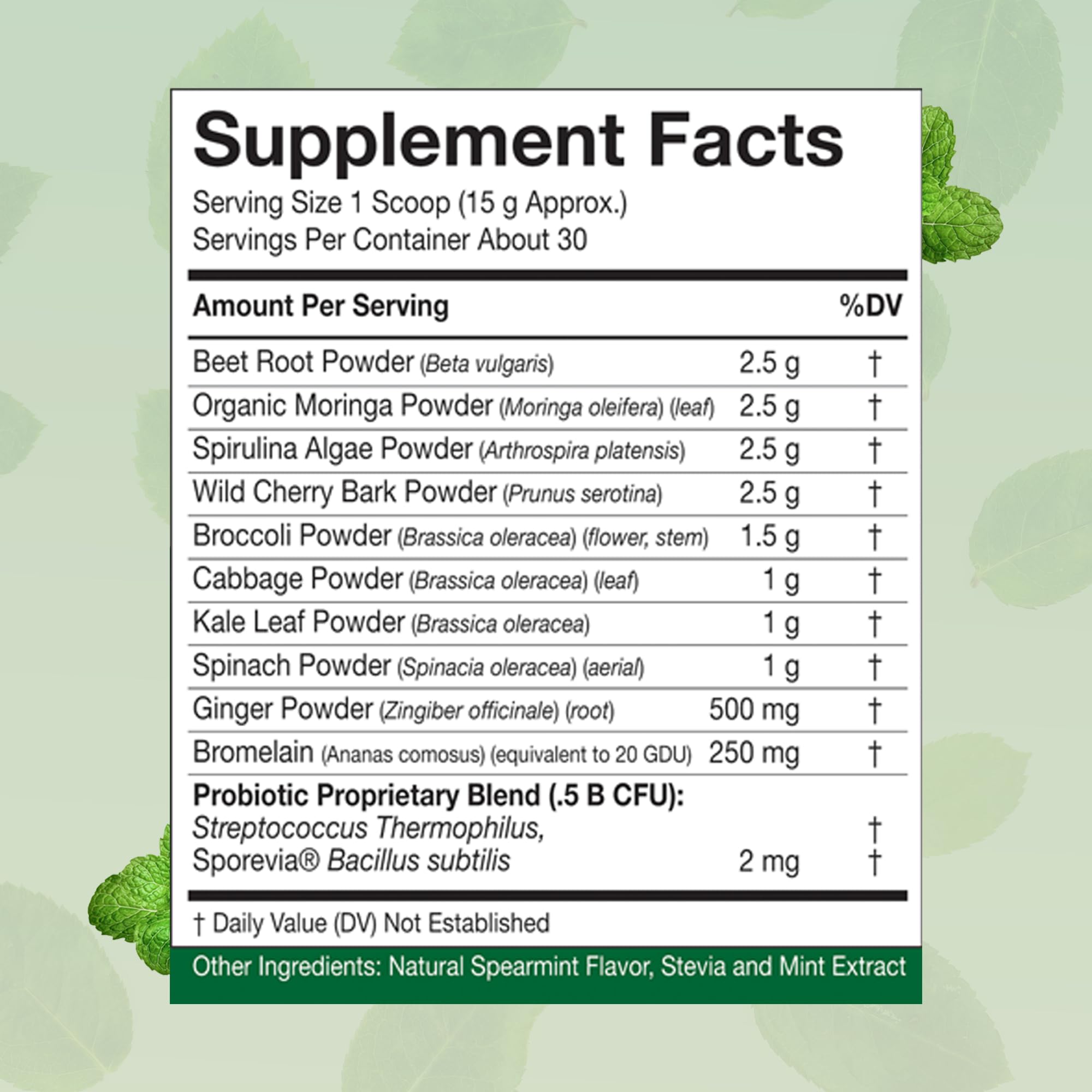 essential greens spirulina for vitality