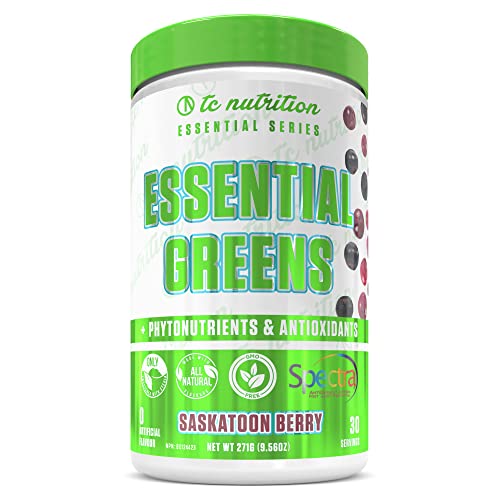 essential greens spirulina powder