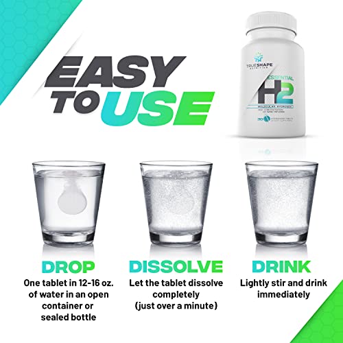 essential h2 fizzy tablets for energy