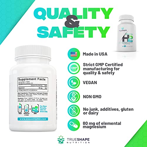 essential h2 fizzy tablets for vitality