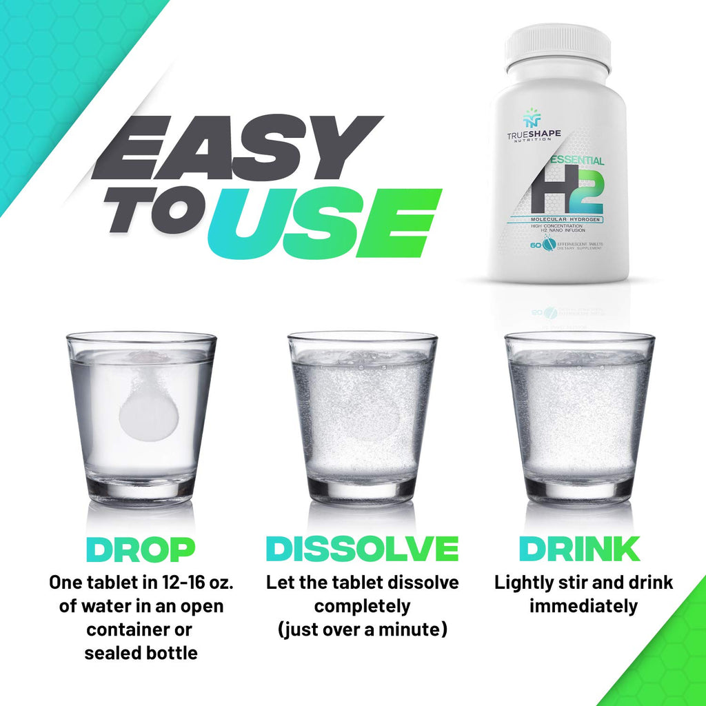 essential h2 fizzy tablets for wellness