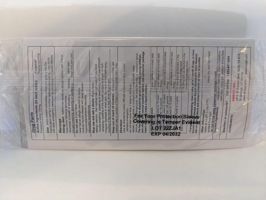 essential iodine supplement for preparedness