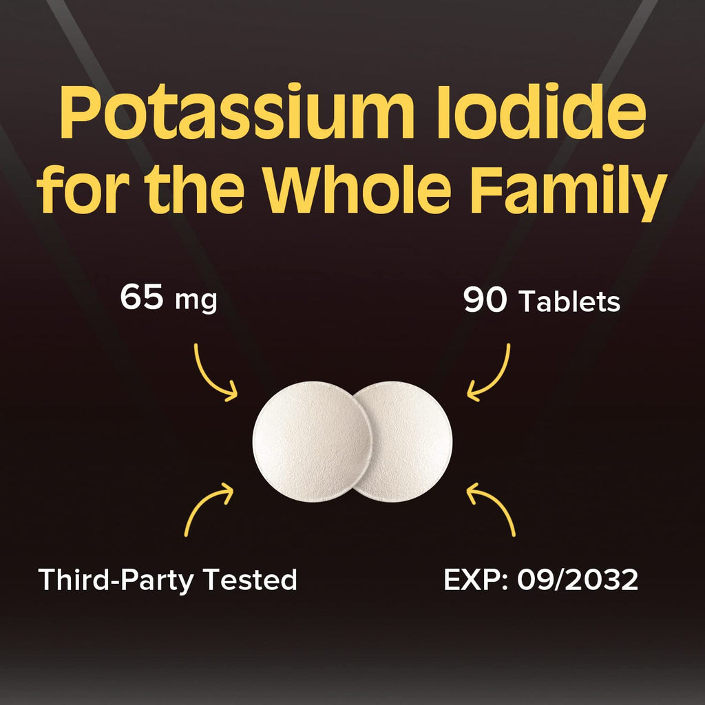 Essential iodine supplement for thyroid function