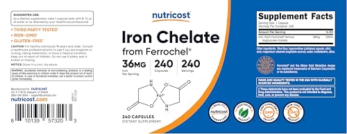 Essential iron for blood health
