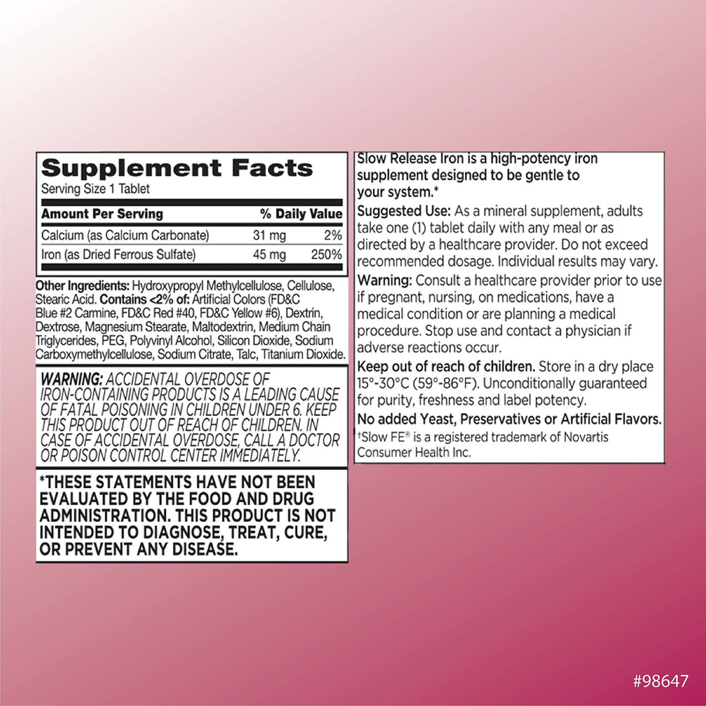 essential iron for energy support