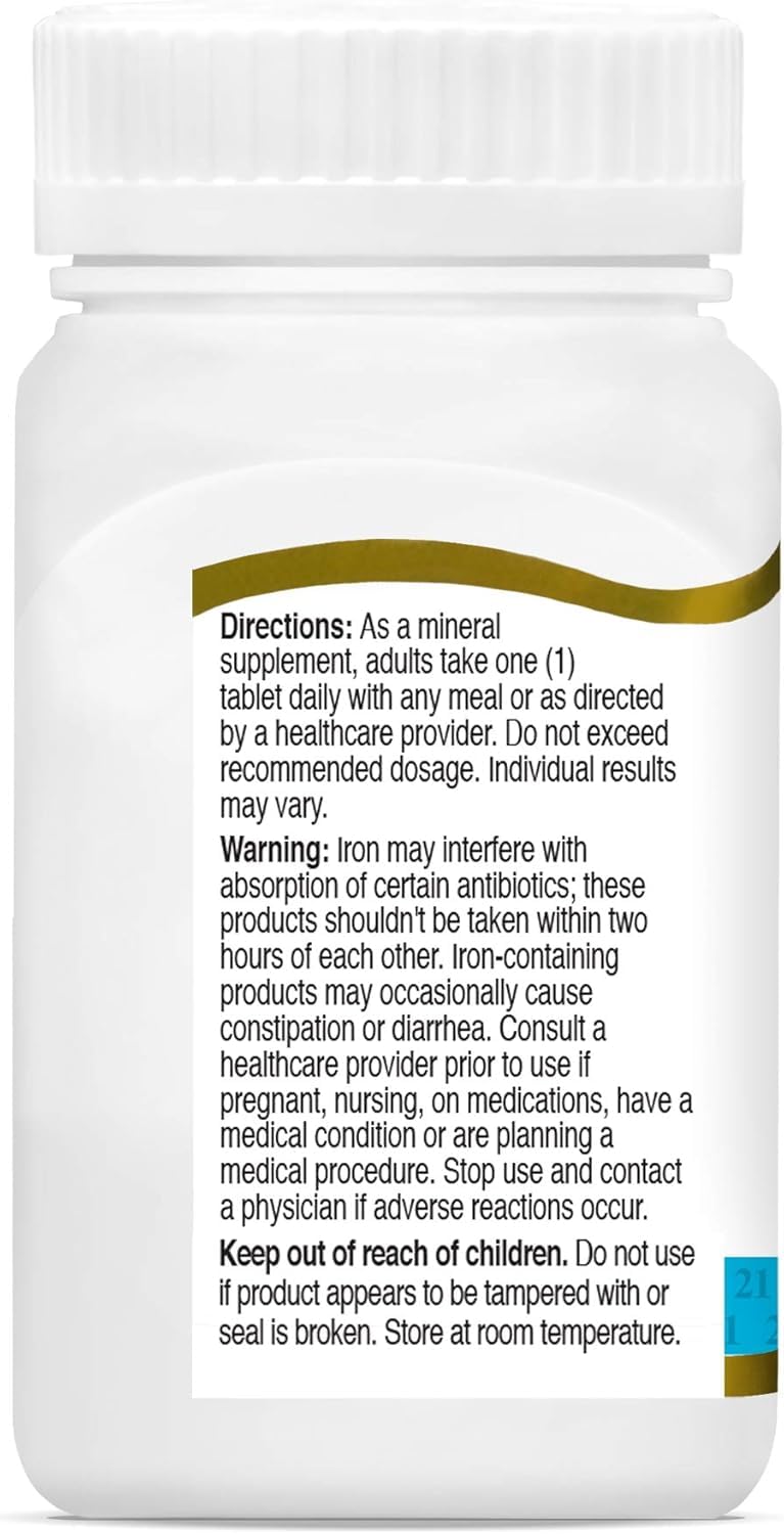 Essential iron for women's wellness