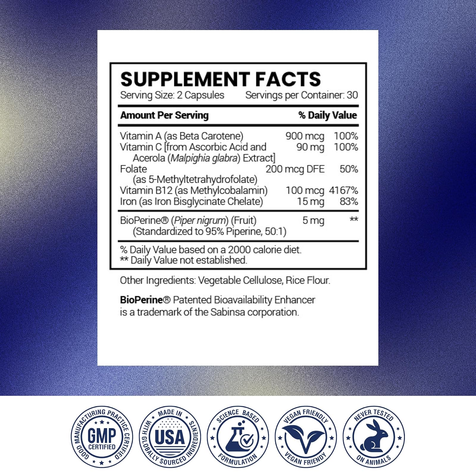 essential iron supplement for daily use