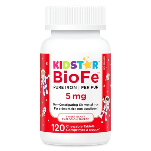 Essential iron supplement for growing children
