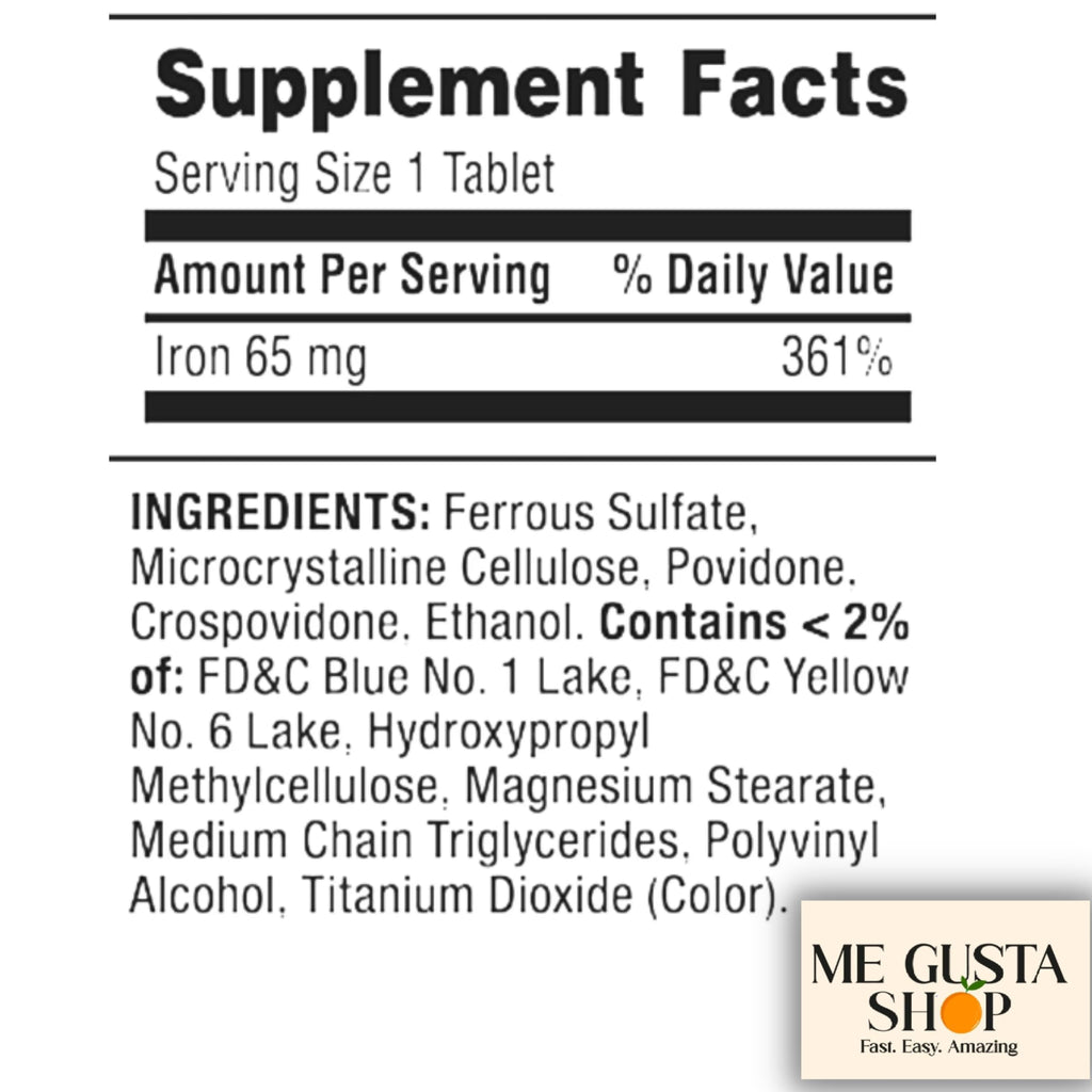 Essential iron support for health