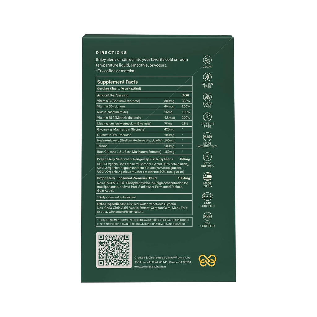 Essential Longevity multivitamins support vitality