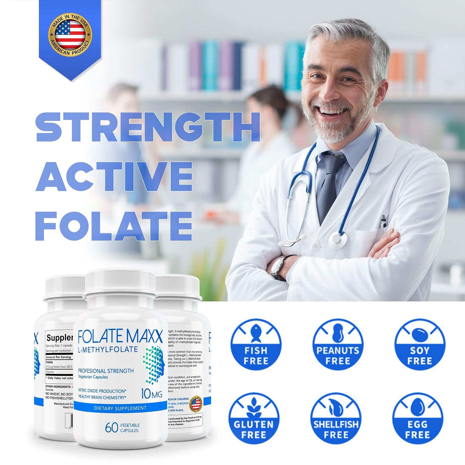 Essential methylfolate for prenatal health