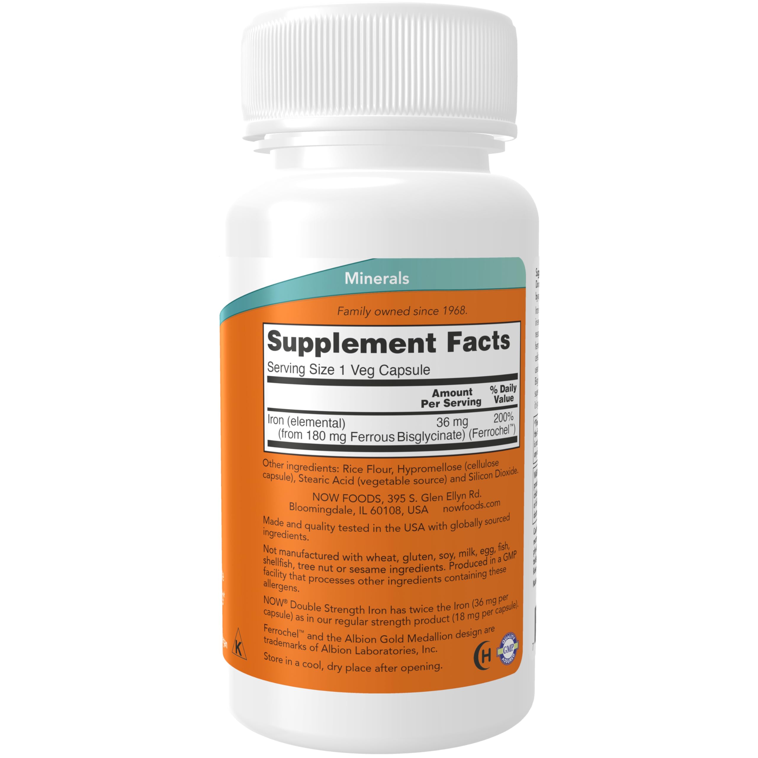 Essential mineral iron for optimal wellness