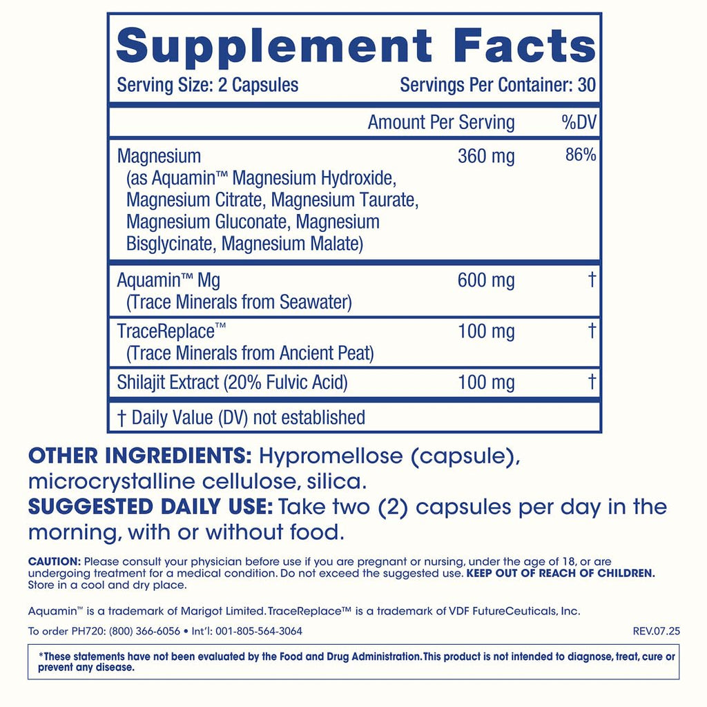 Essential minerals for active lifestyle