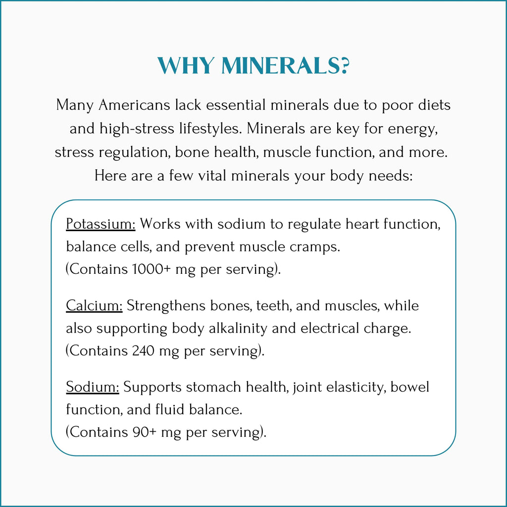 essential minerals for active lifestyles