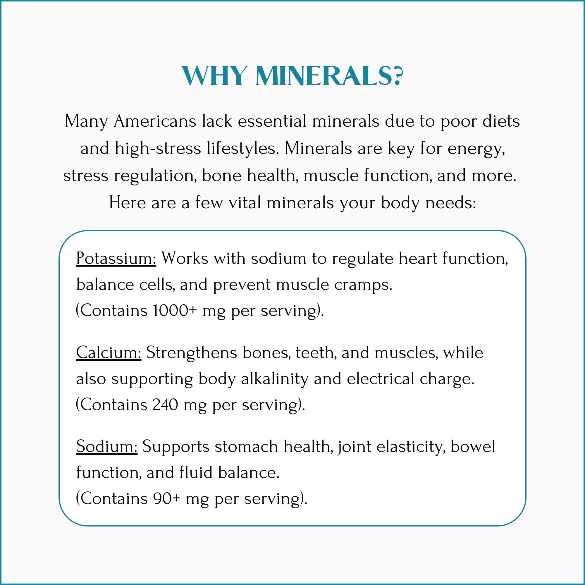 essential minerals for active lifestyles