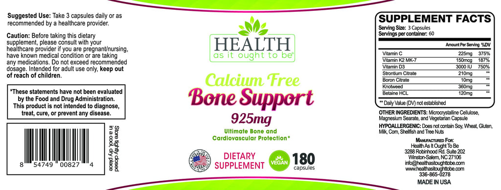 essential minerals for bone density