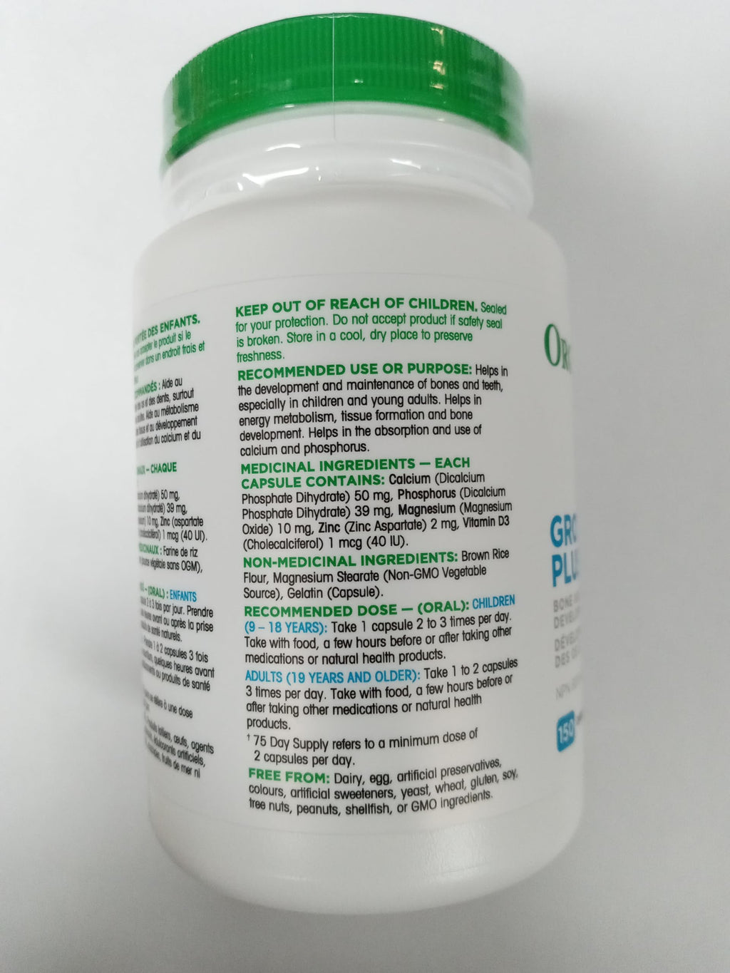 Essential minerals for bone health