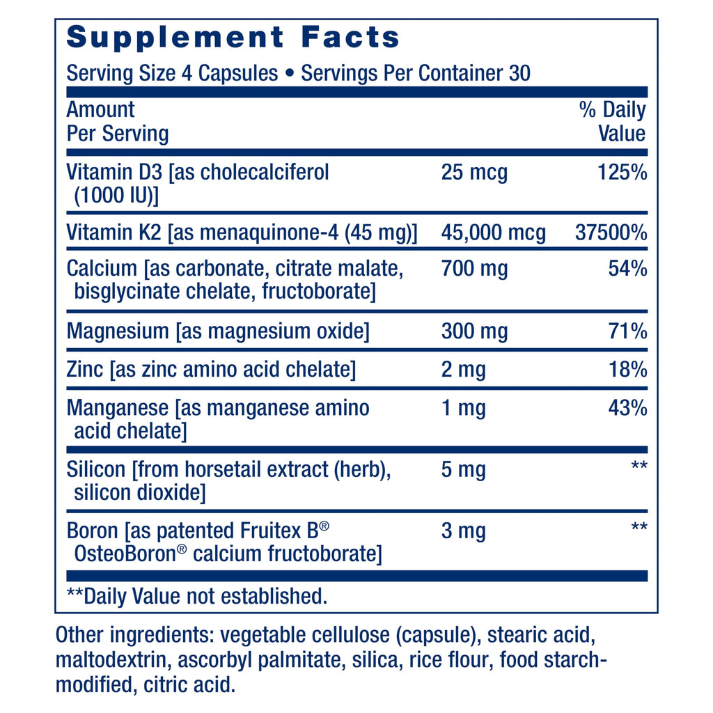 essential minerals for bone strength