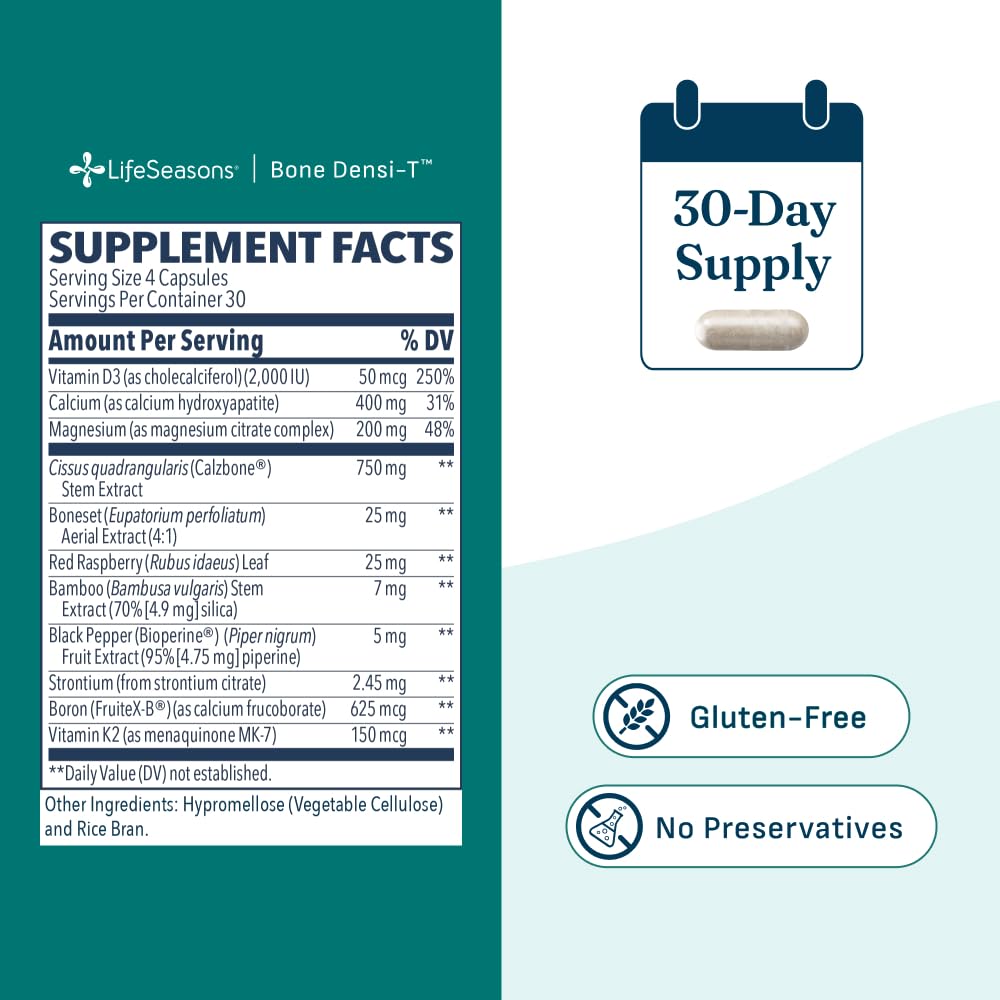 Essential minerals for bone strength