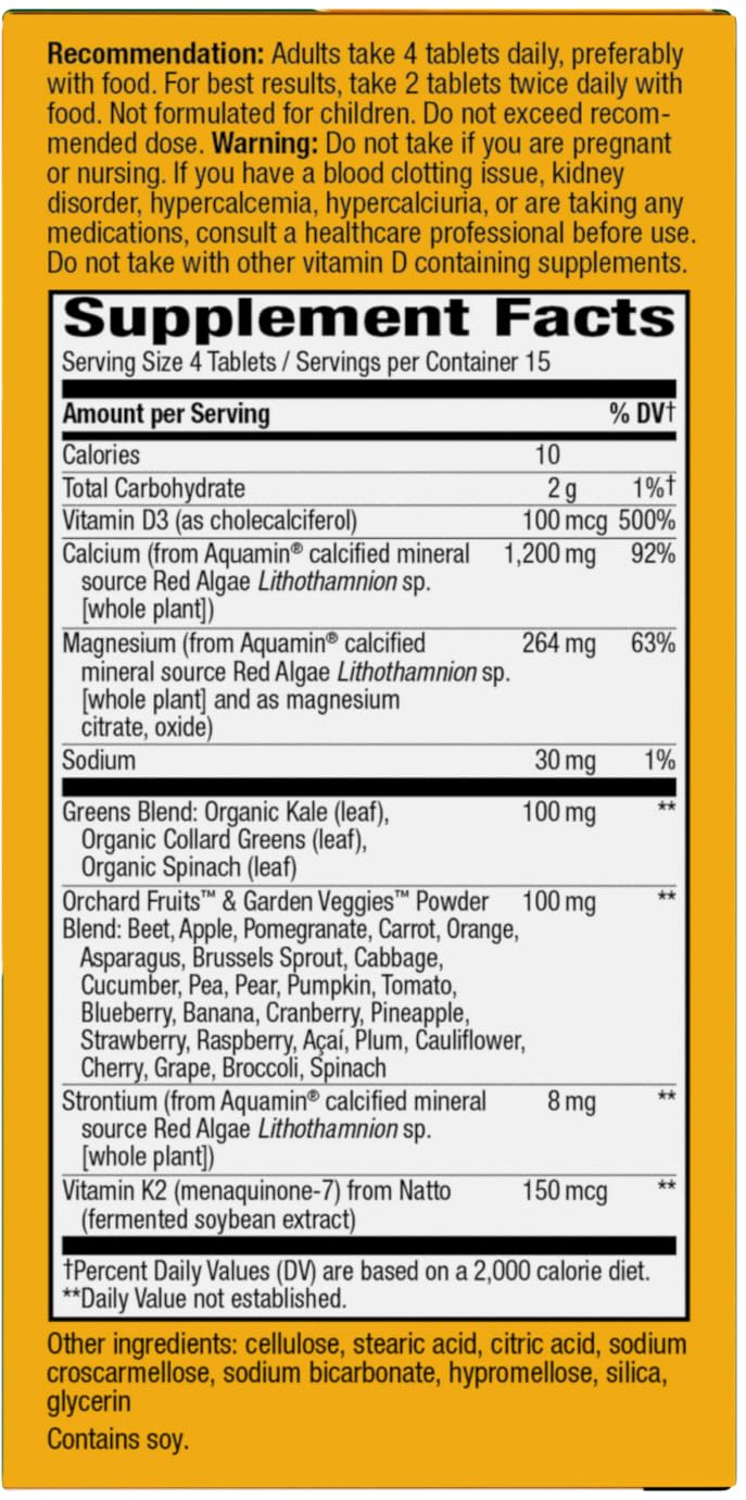 Essential minerals for bone strength