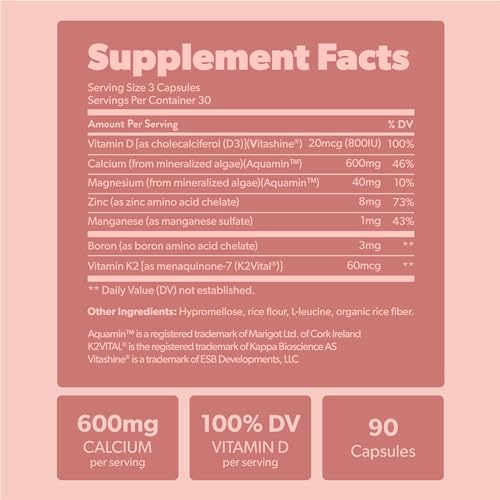 essential minerals for bone support