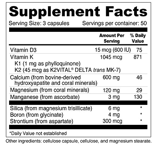 Essential minerals for strong bones