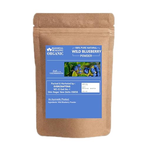 essential minerals from blueberry powder