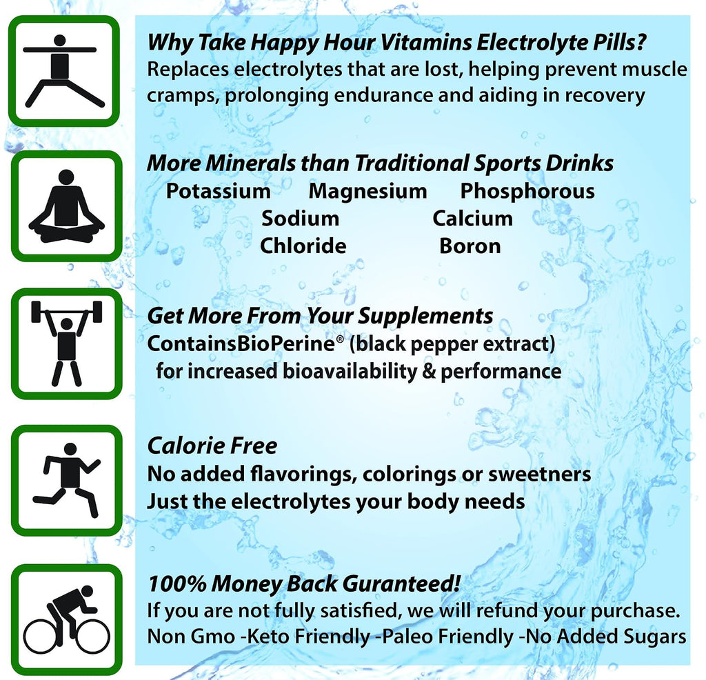 essential minerals in electrolyte pills