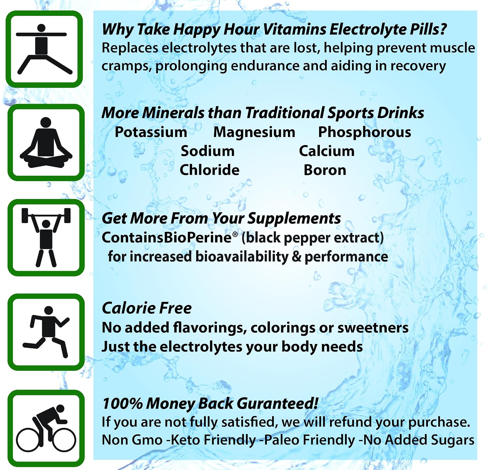 essential minerals in electrolyte pills