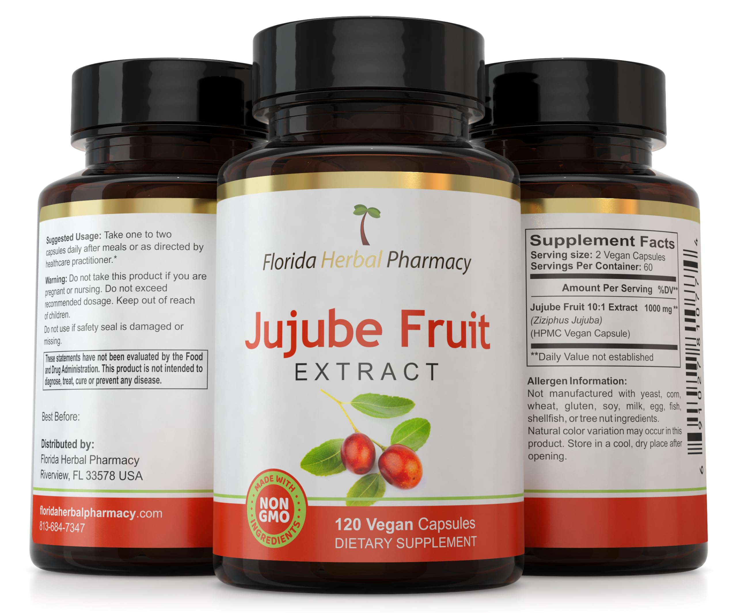 Essential minerals in Jujube extract