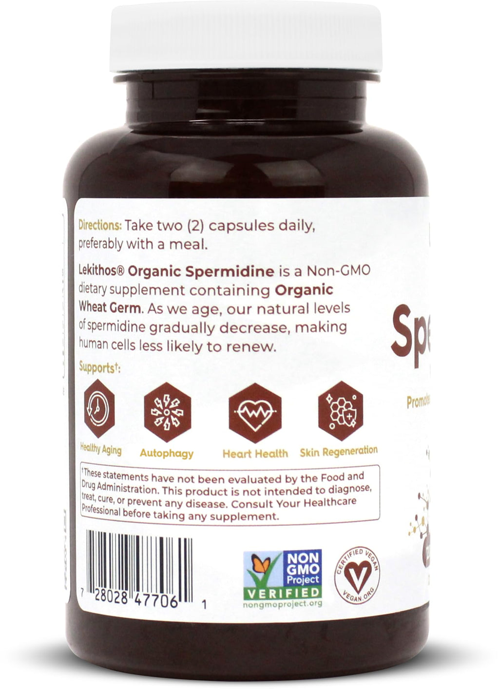 essential minerals in organic spermidine capsules