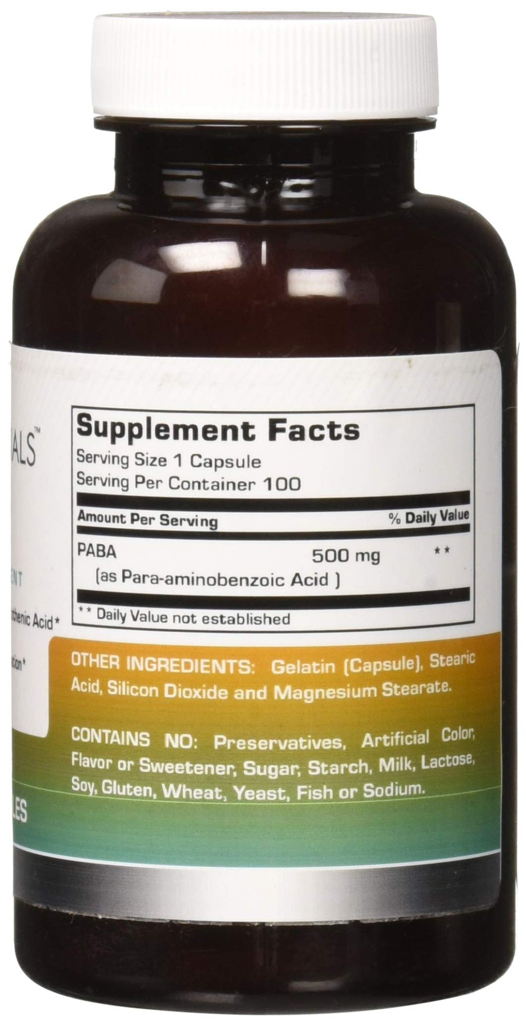 essential minerals in Paba capsules