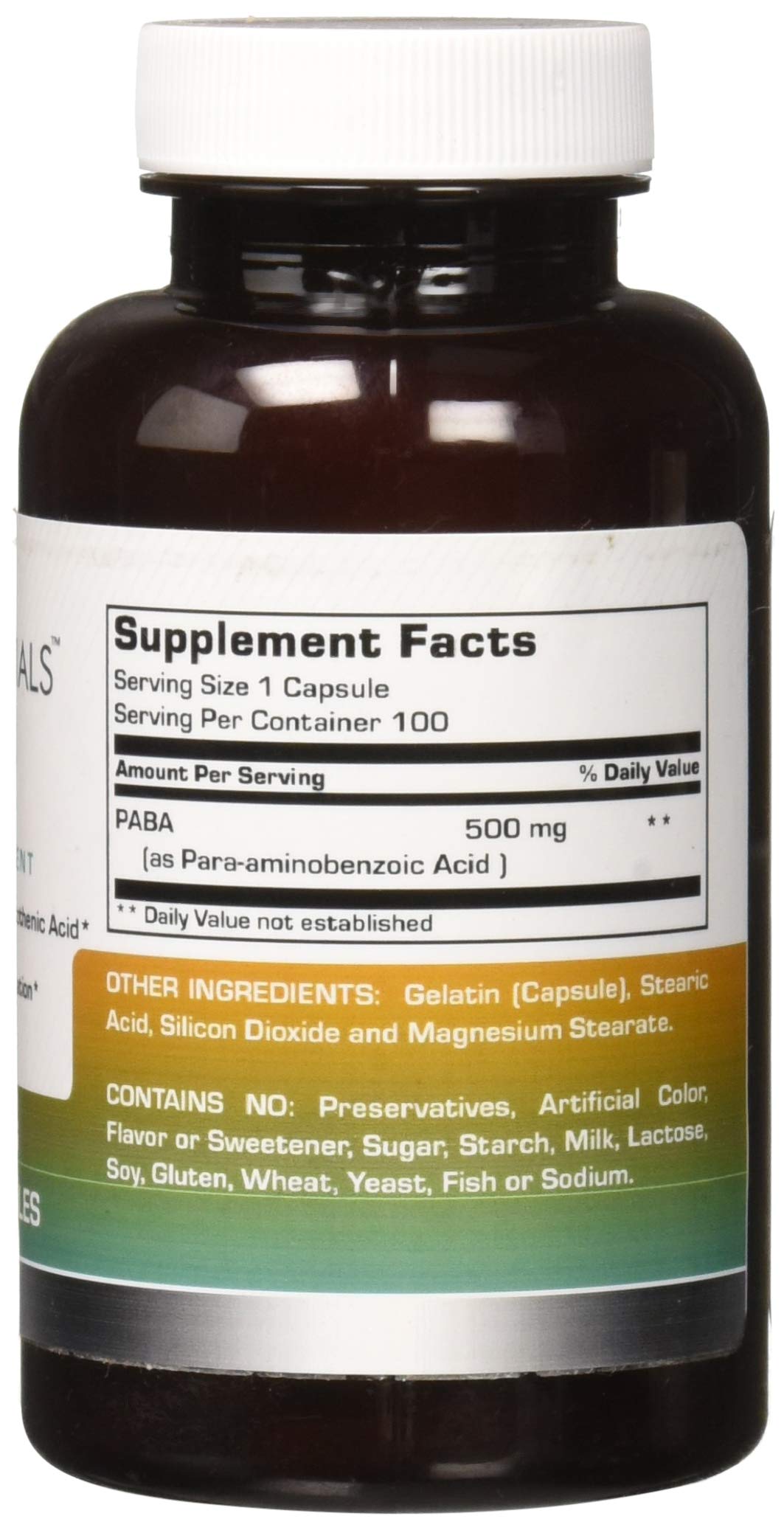 essential minerals in Paba capsules