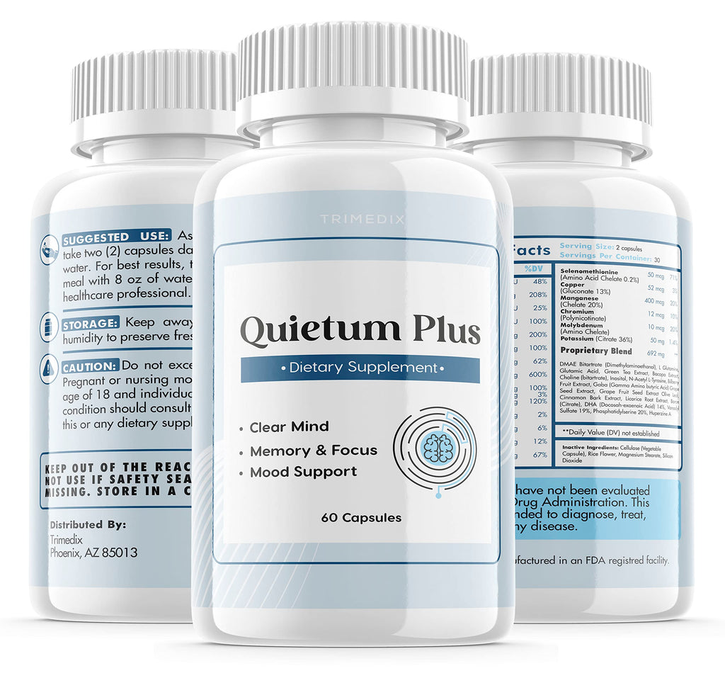 Essential minerals in Quietum Plus