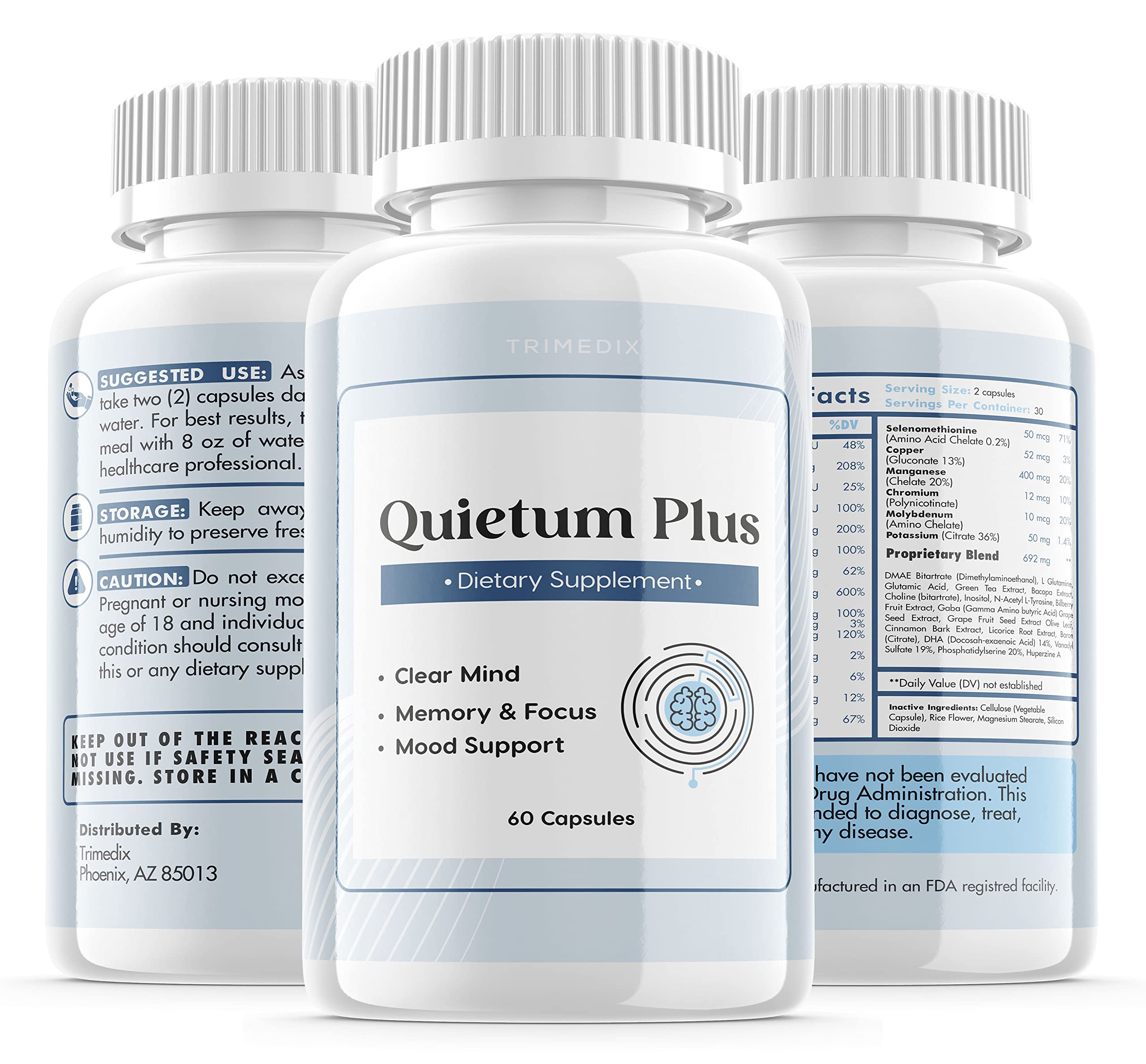 Essential minerals in Quietum Plus
