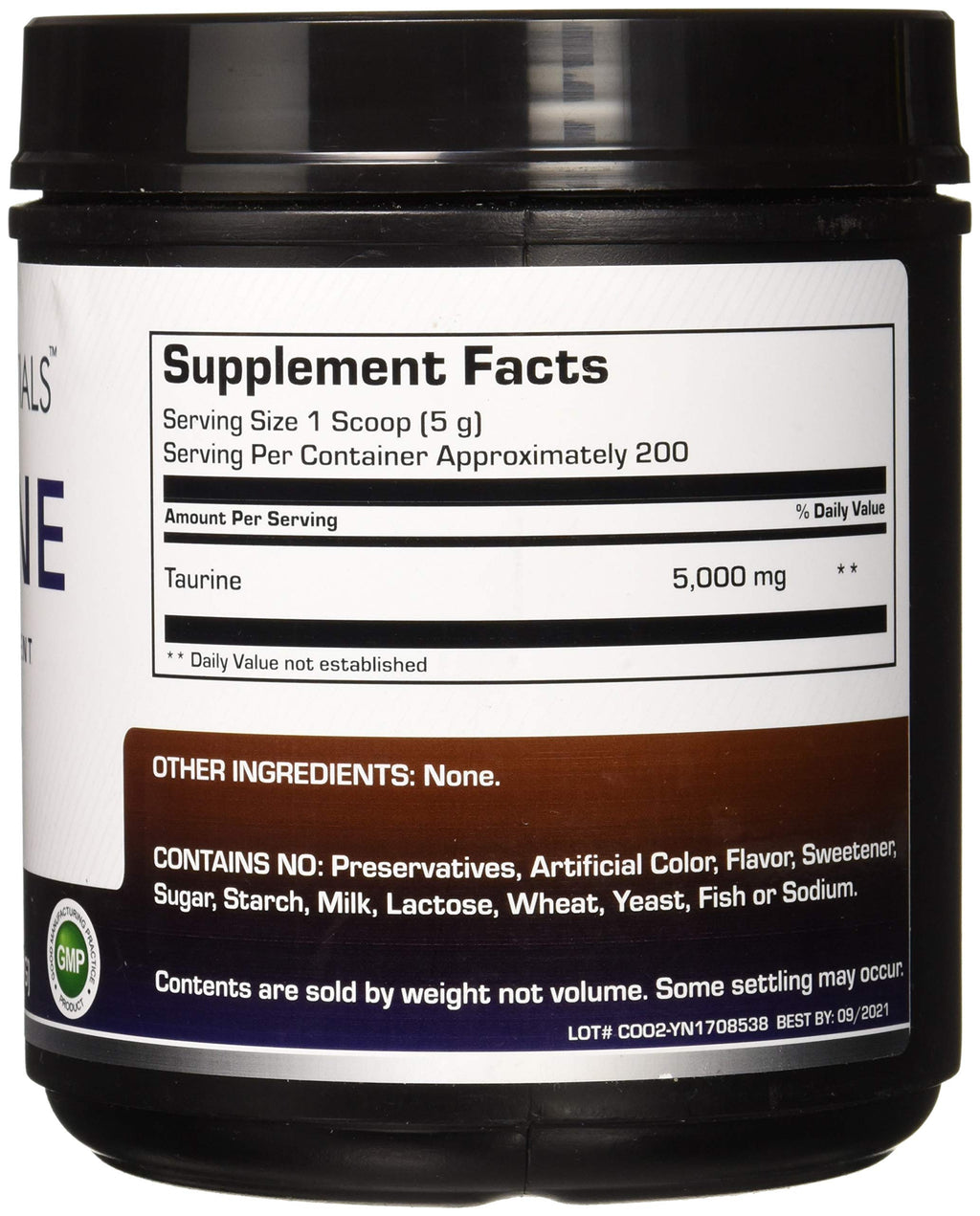 essential minerals in taurine powder
