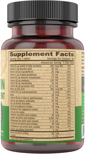 essential minerals in tiny tablets