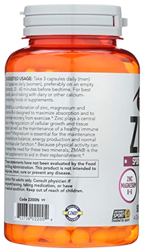 essential minerals in ZMA capsules