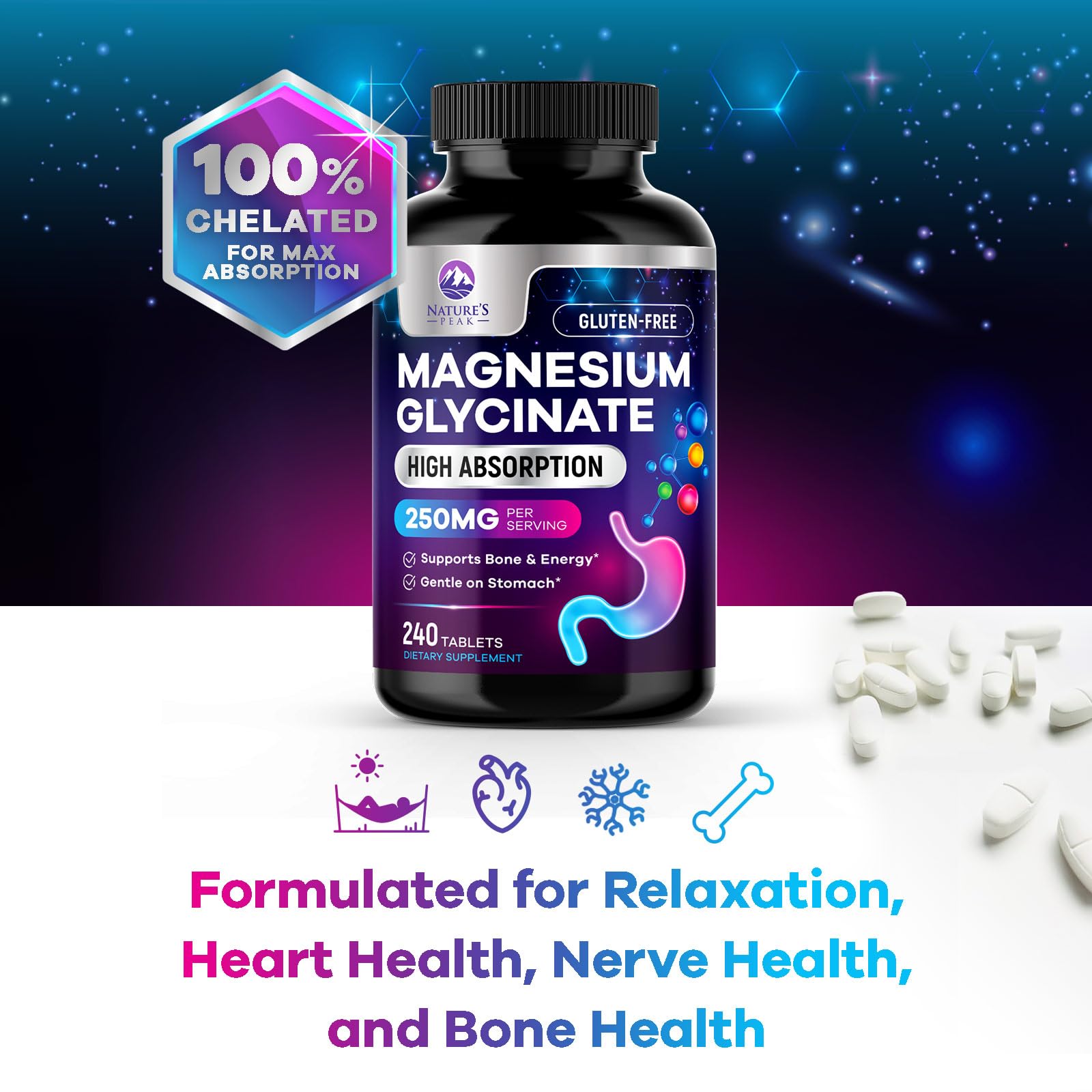 Essential minerals magnesium and calcium