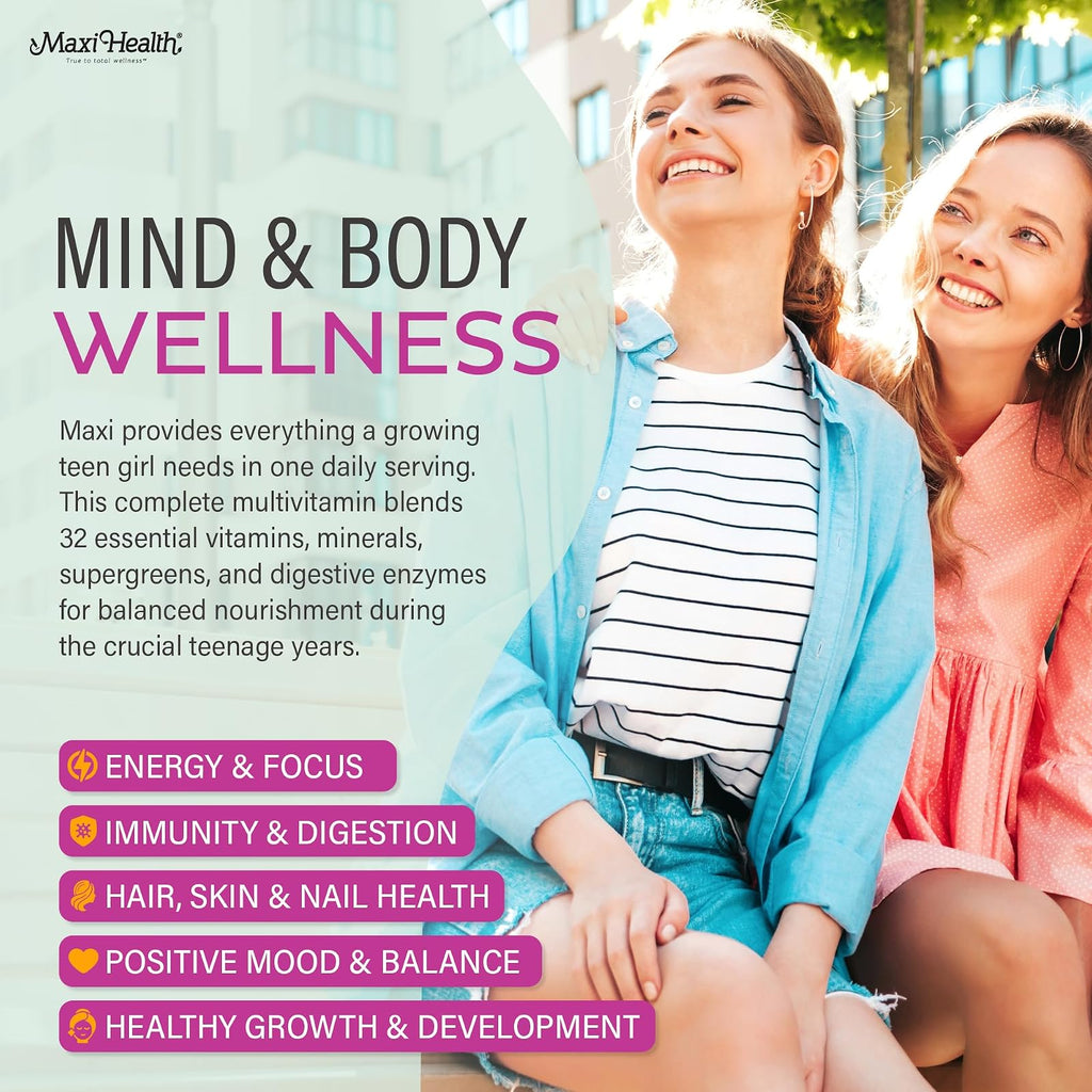 essential multivitamin for girls 12-17