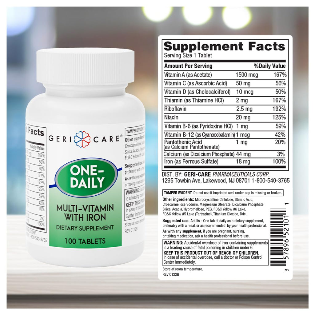 Essential multivitamin for seniors