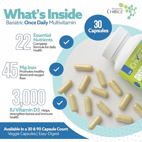 Essential multivitamins for bariatric patients