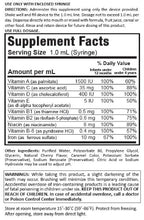 Essential multivitamins for child growth