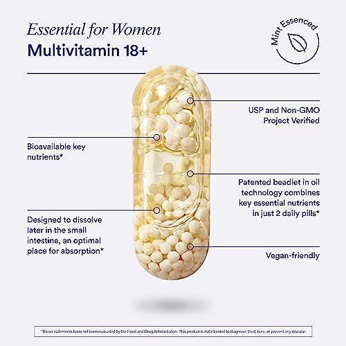 essential multivitamins for women 18+
