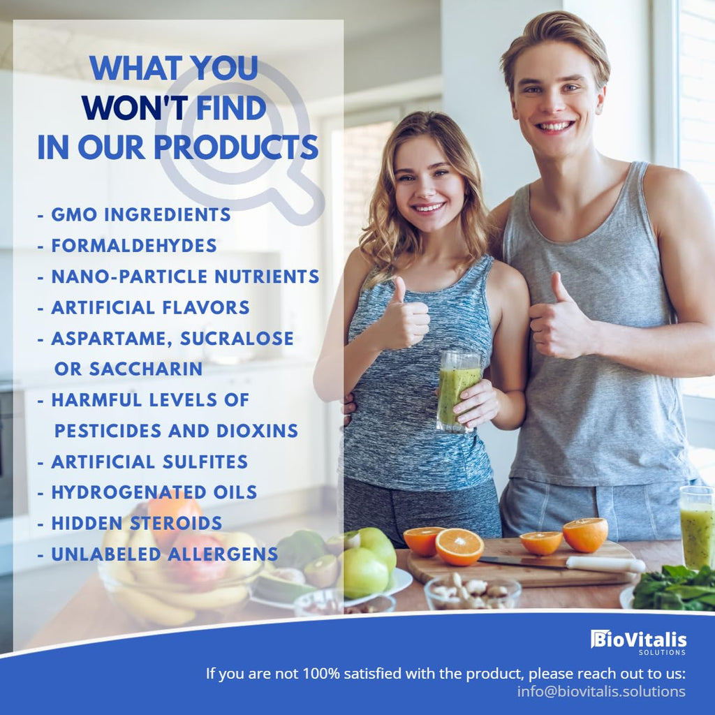essential nutrients blended vitamin & mineral supplements