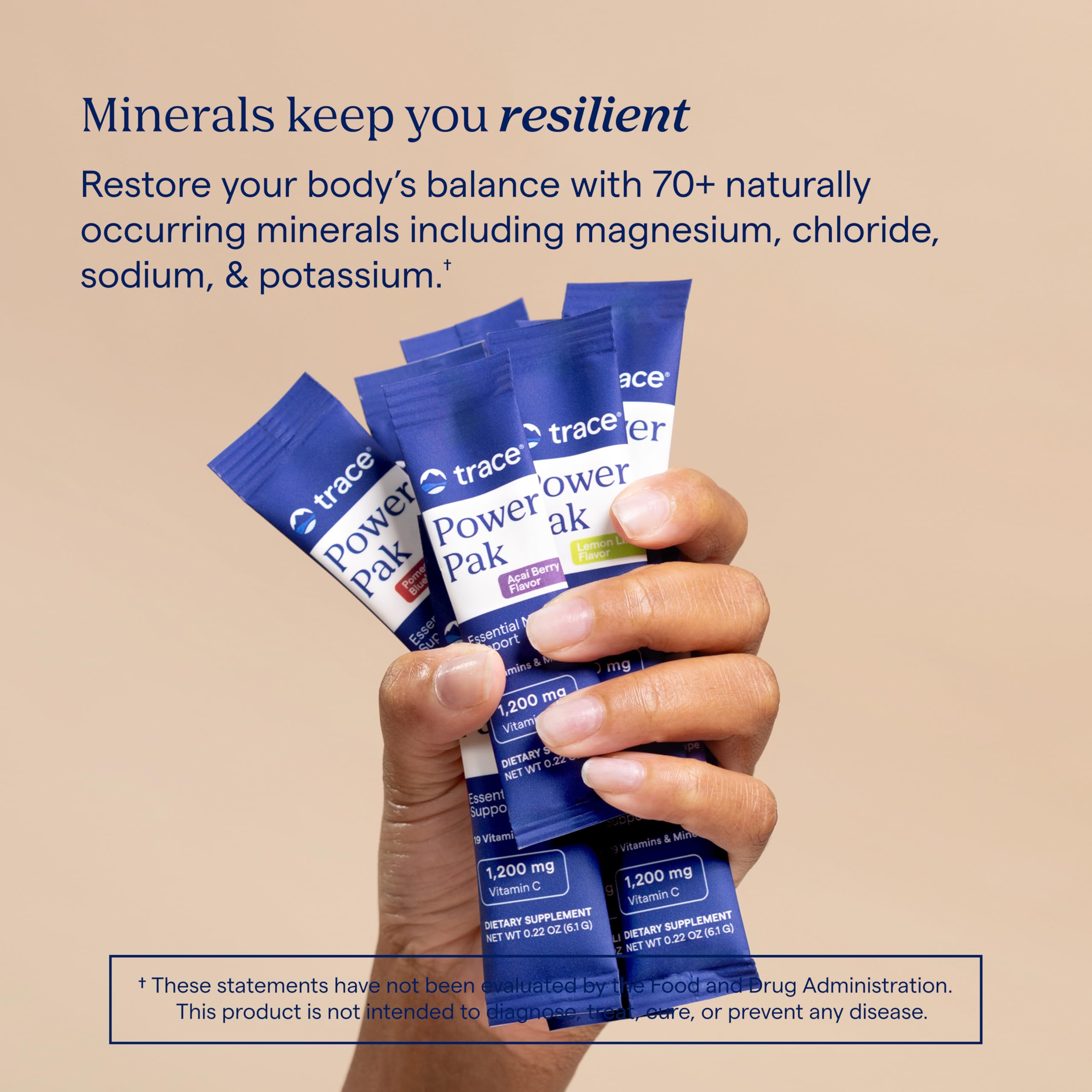 essential nutrients blended vitamin & mineral supplements