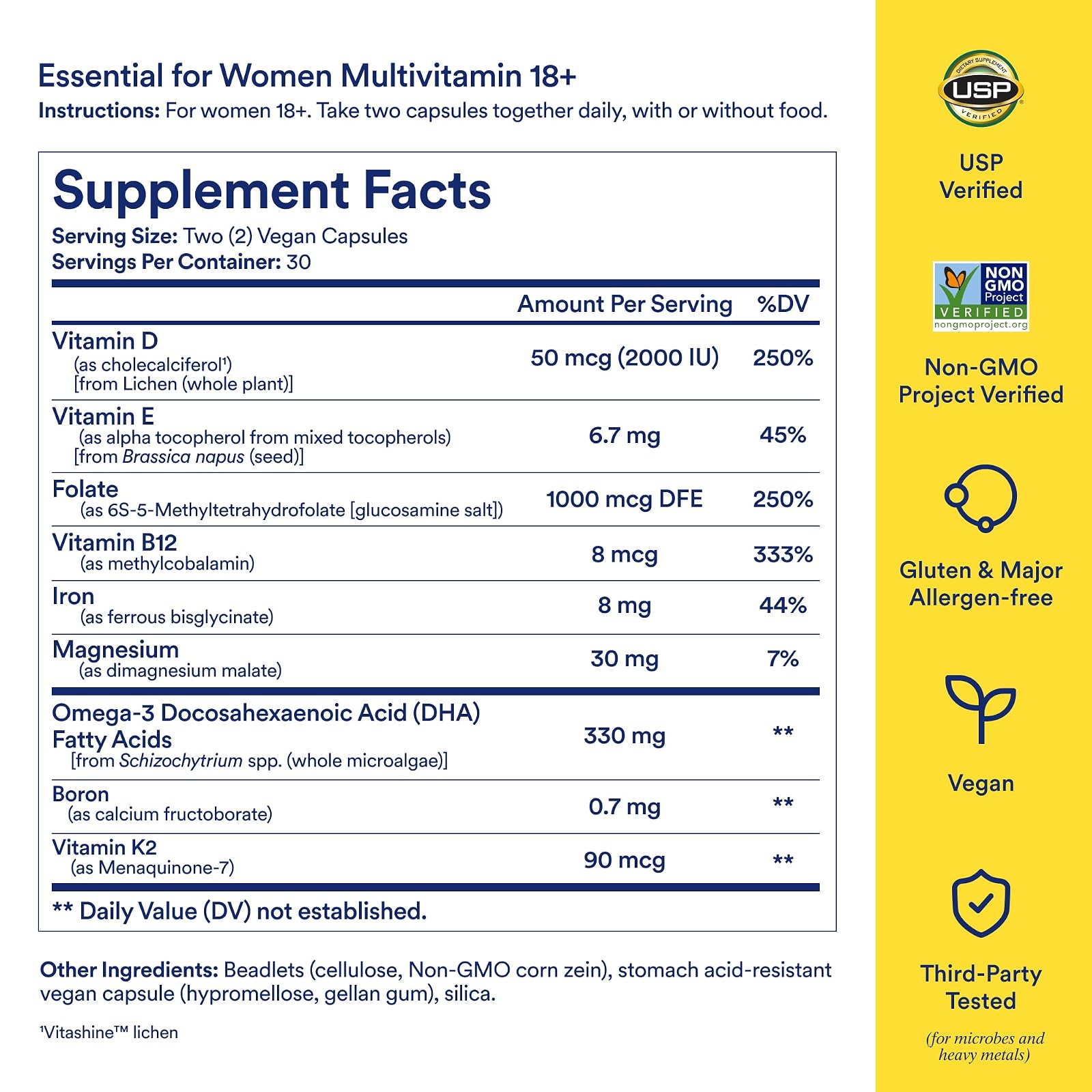 Essential nutrients for active lifestyles