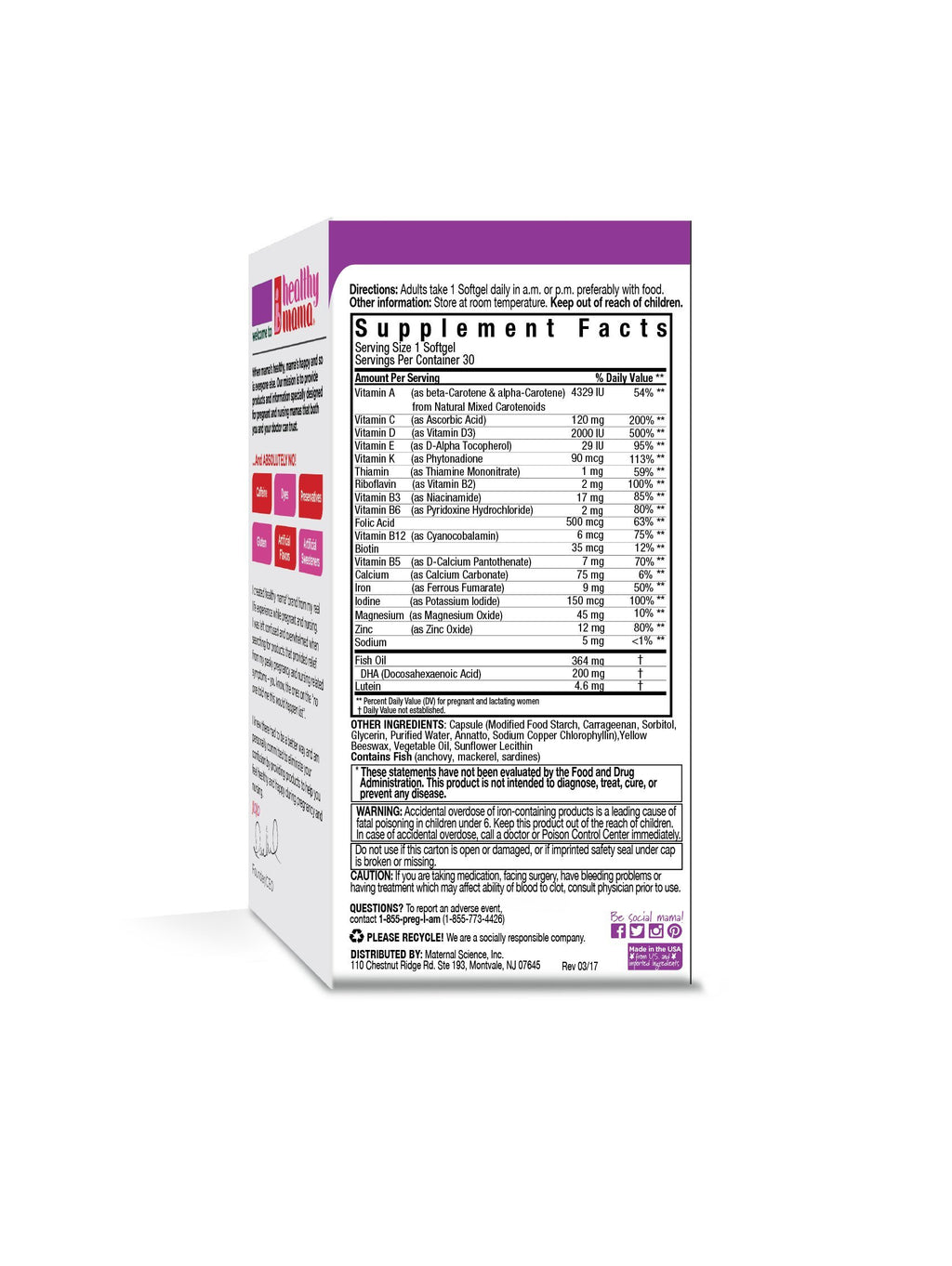 essential nutrients for breastfeeding women
